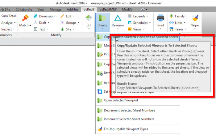 Legend Placer – pyRevit – Tuflopontikas